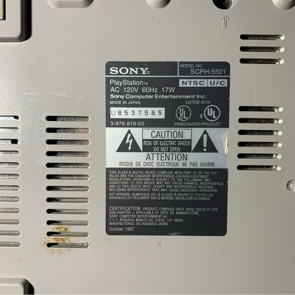 Nintendo | Video Games & Consoles | Sony Playstation Ps1 Console Scph551 Bundle With Three ...